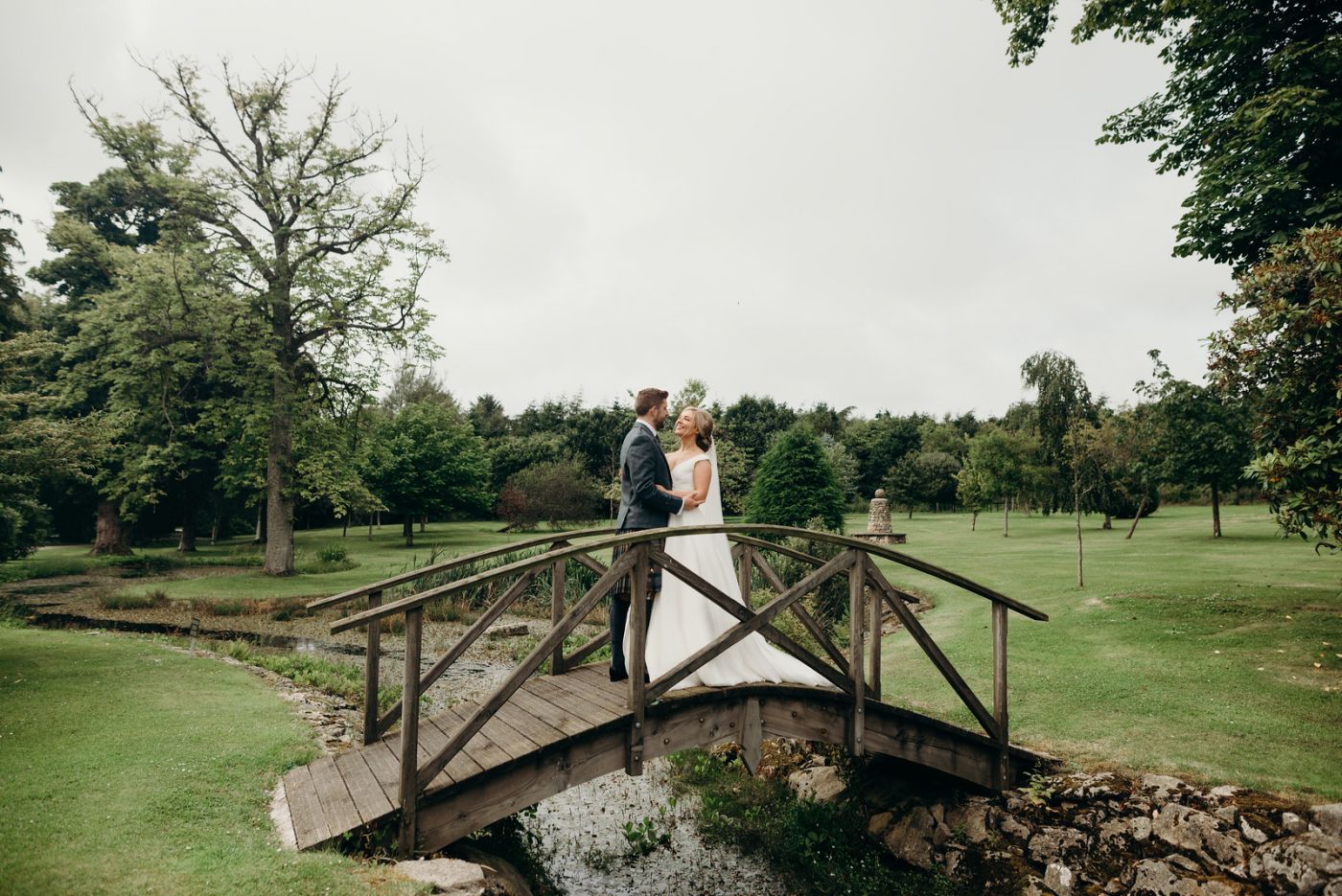 Outdoor Wedding Ceremony, Exclusive Use | Elsick House Wedding