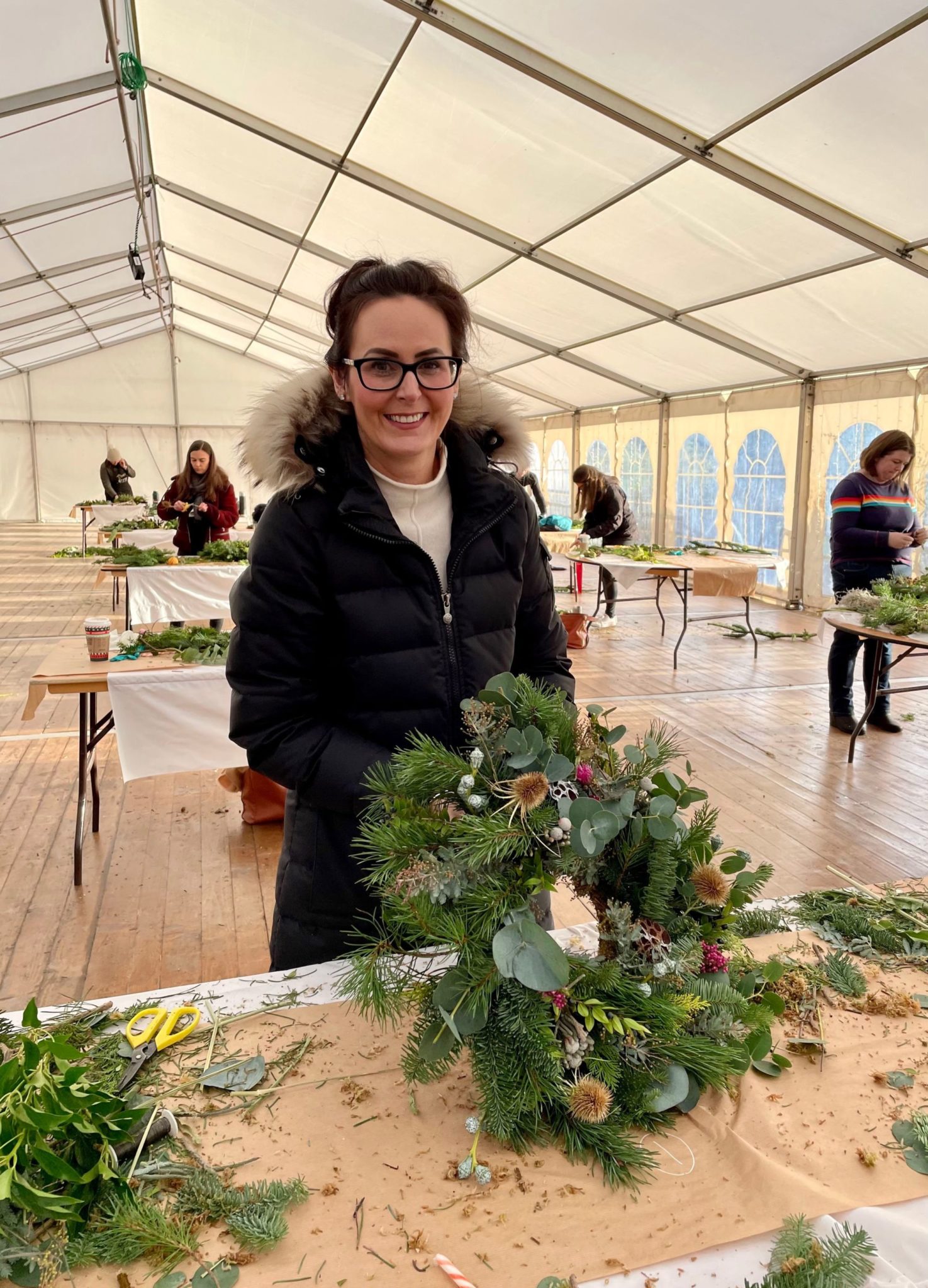 Wreath-Making-Workshop-4 - Elsick House